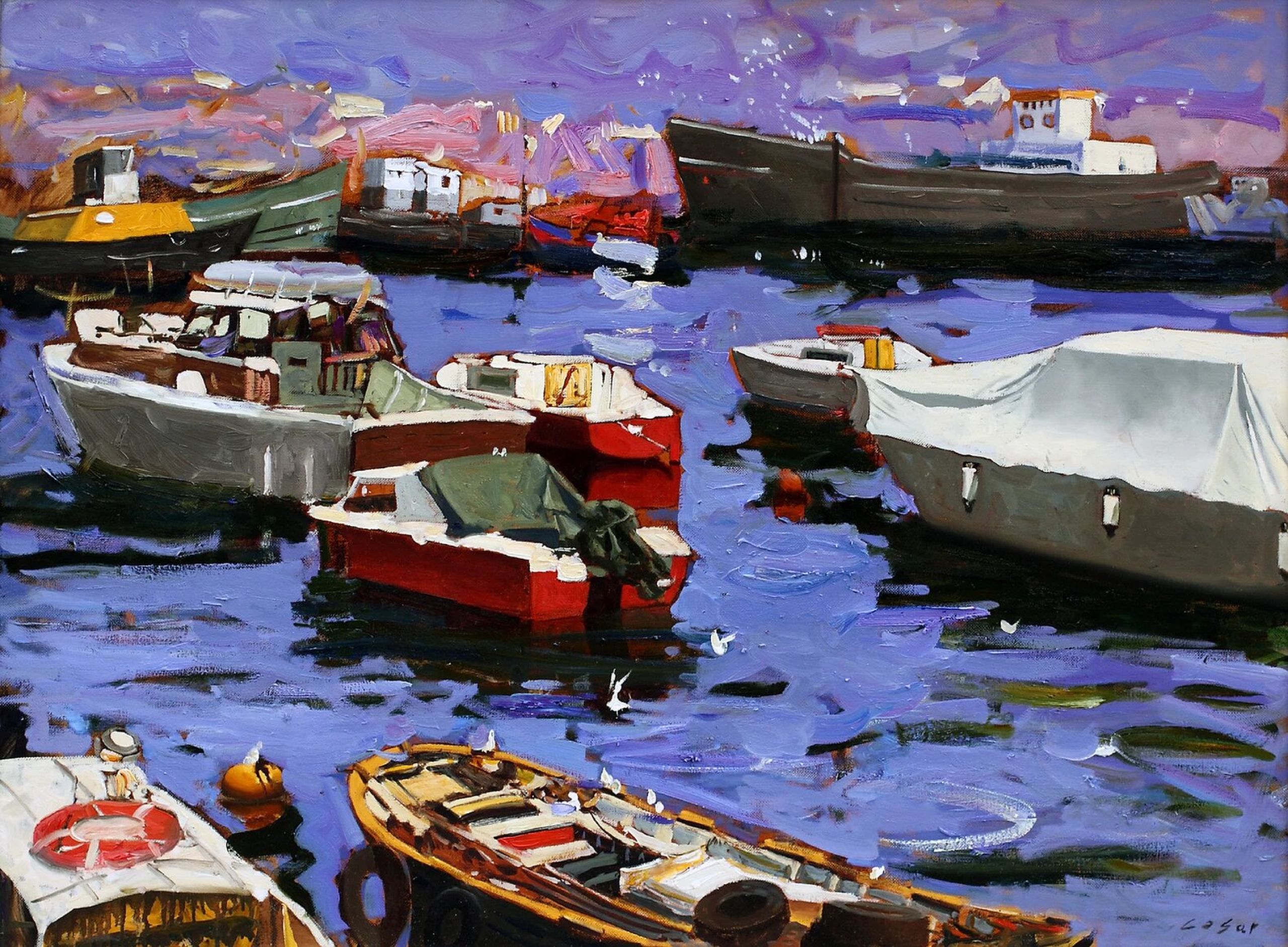 Cesar Mammadov's water paintings capture the poetry and beauty of ...