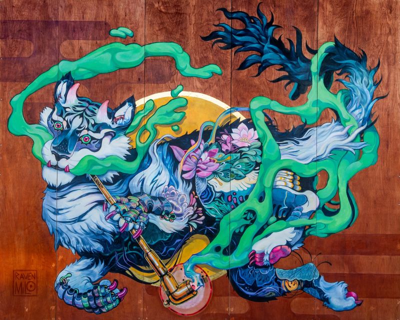 Raven Milo: The reinvented Rotterdam artist takes flight | Creative Boom