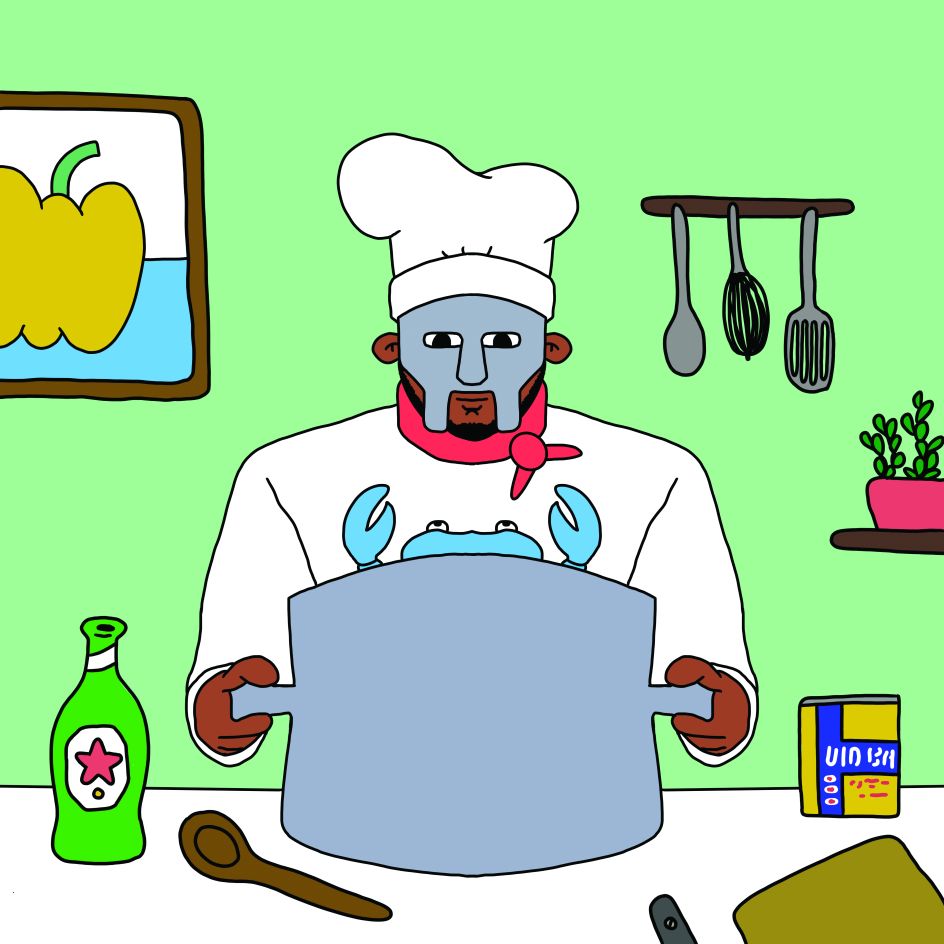 Ben Gore pays tribute to one of his favourite rappers in MF Doom-themed ...