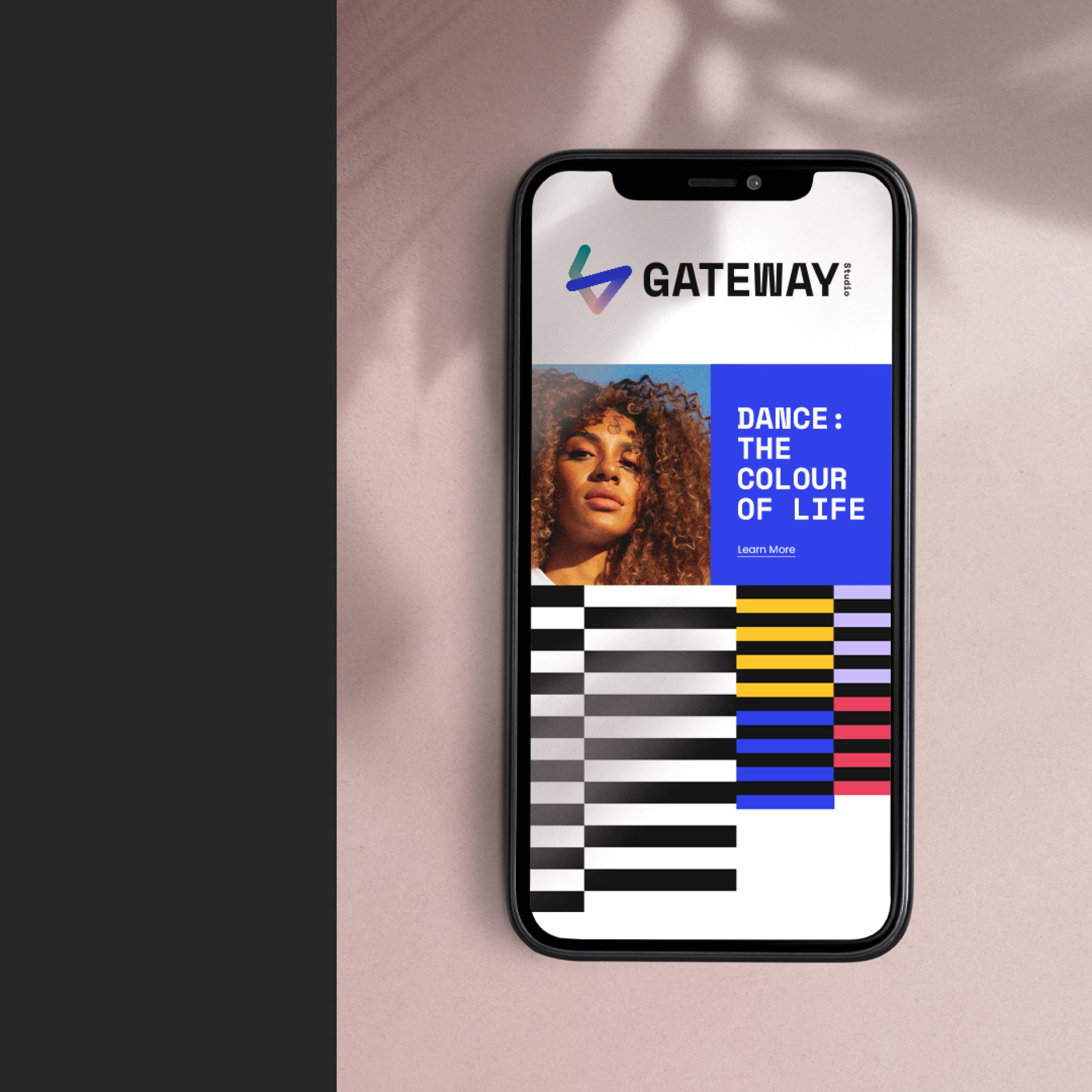 OGRE balances dance, colour and light in an expressive identity for a ...