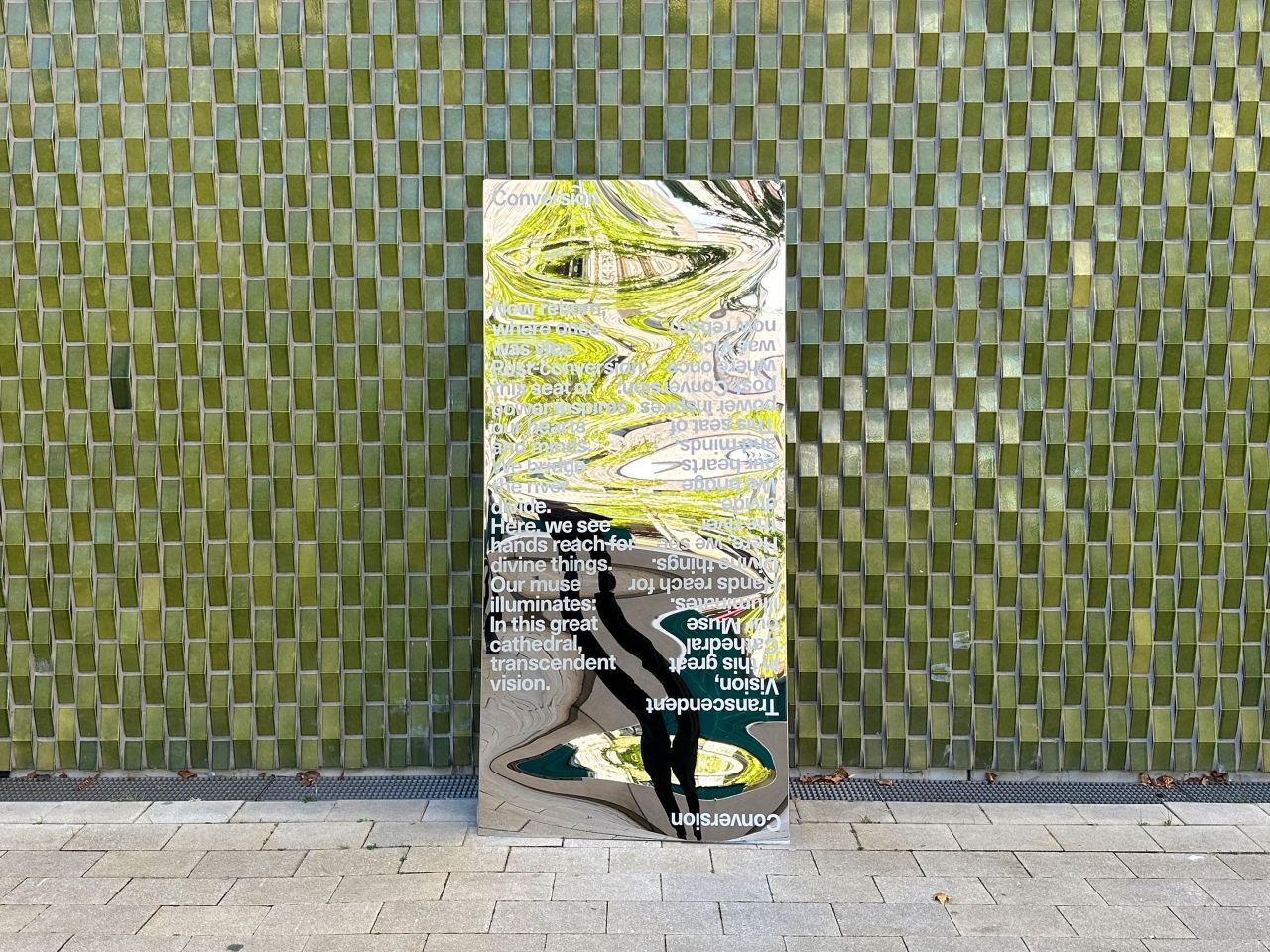 Distorting mirror bridges poetry, design and perspective for NHS cancer ...