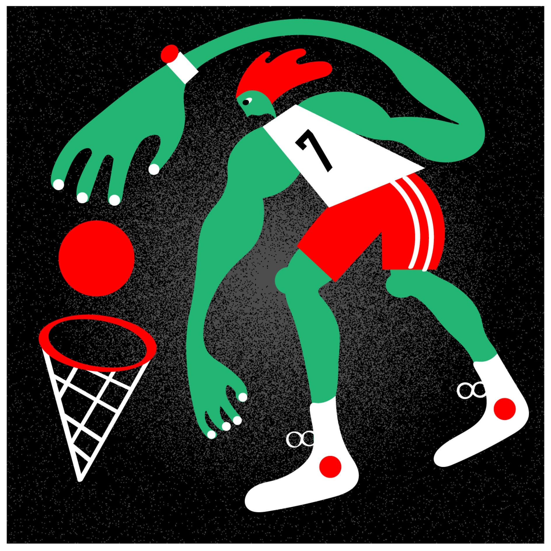 Hoop Dreams: Vivid illustration series celebrates designers' love of ...
