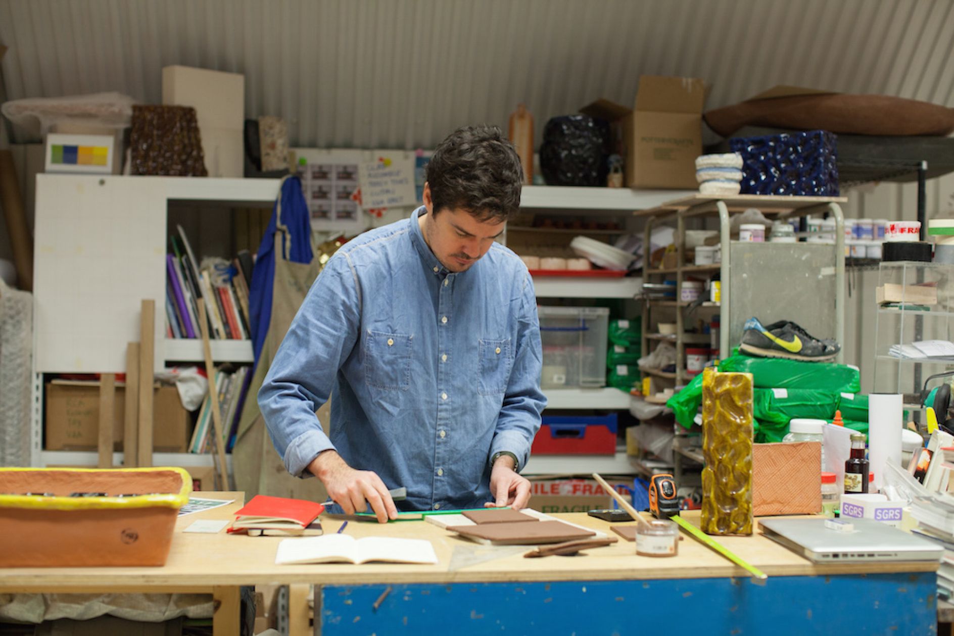 Ceramic artist Matthew Raw on tiling stories, transportation by barge ...