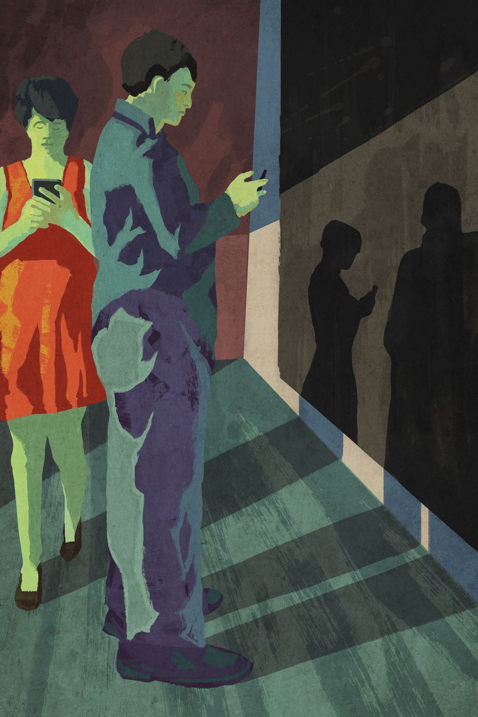 Dramatic illustrations that focus on colour and light by Tom Moore ...