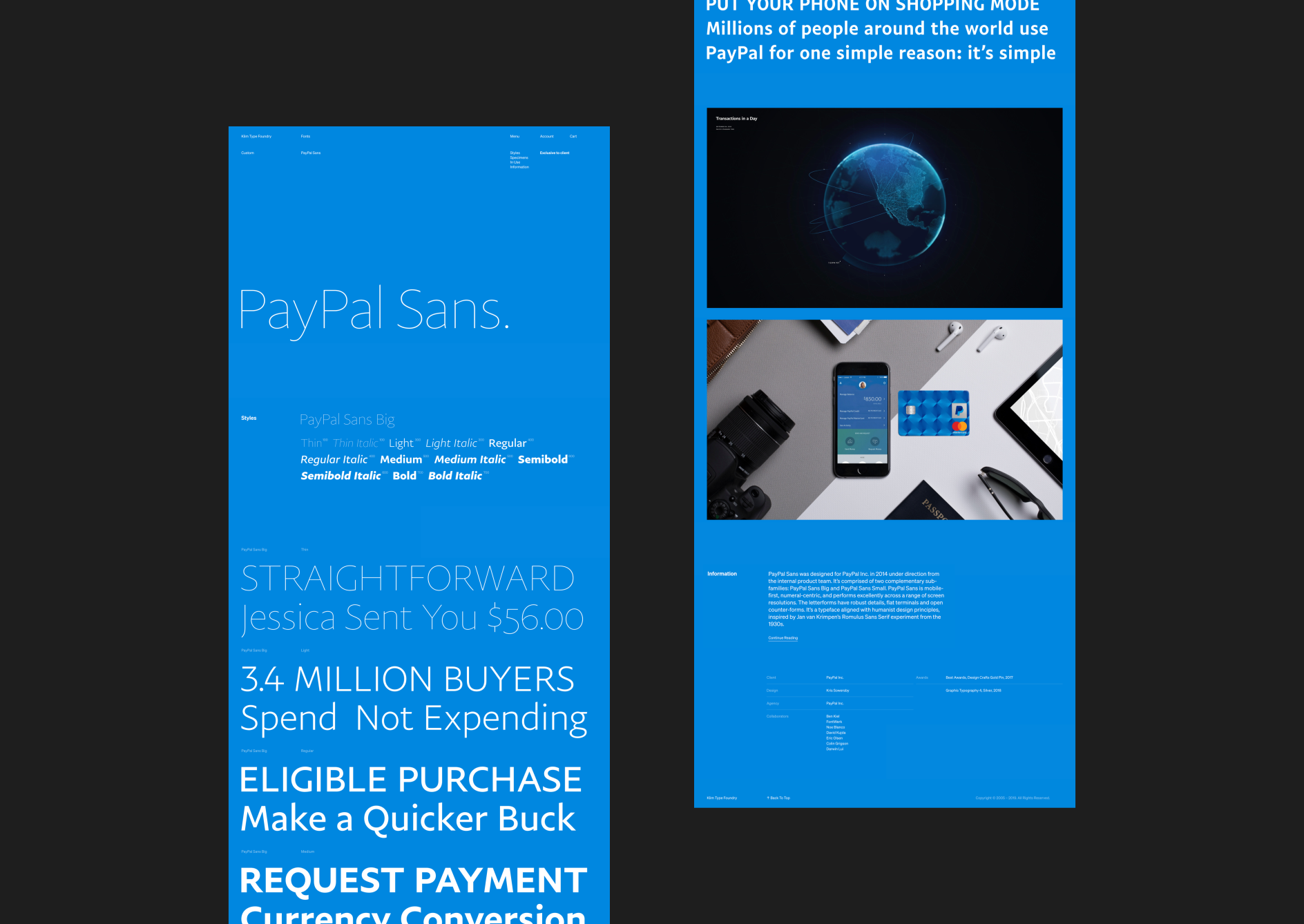 Type foundry Klim launches a new typeface, Söhne, along with a gorgeous ...