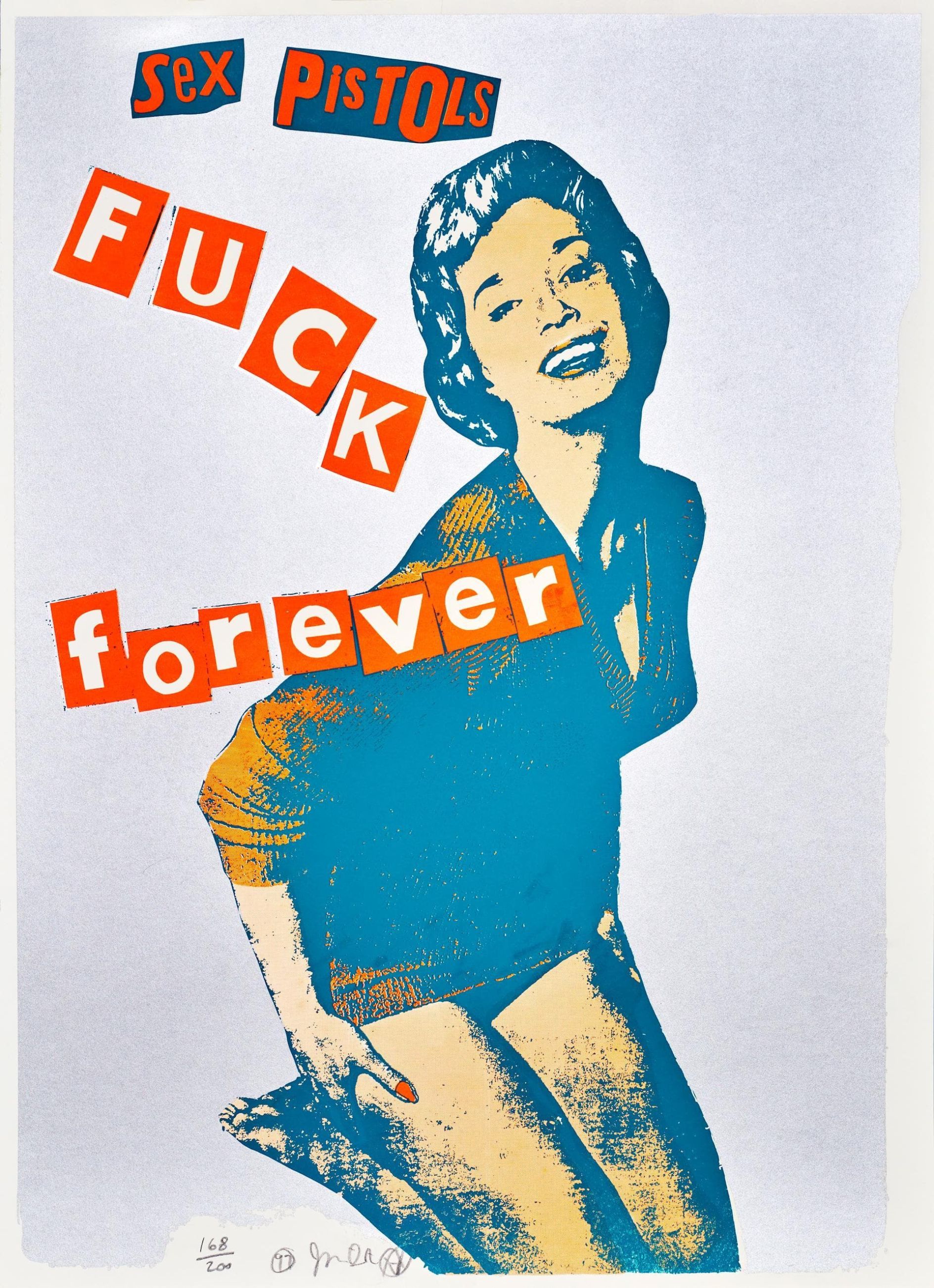 Final artwork of Sex Pistols artist Jamie Reid unveiled at new ...