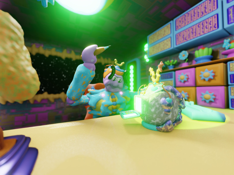 Dead Air: Playful sci-fi animation has fun repurposing overlooked ...