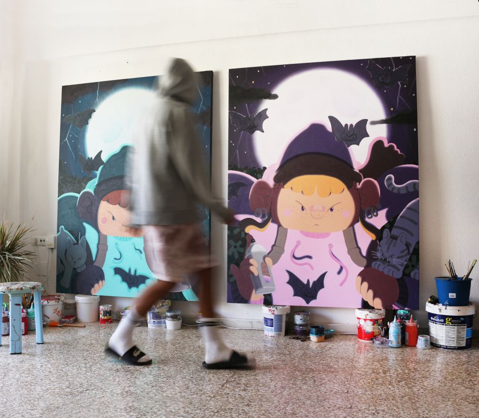 Imon Boy collapses the boundaries between graffiti and fine art in new solo exhibition ...