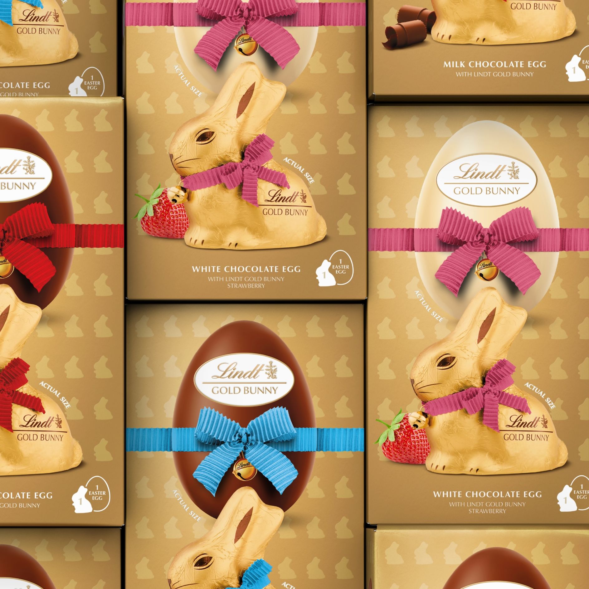 Derek&Eric give Lindt's Easter a golden glow-up | Creative Boom