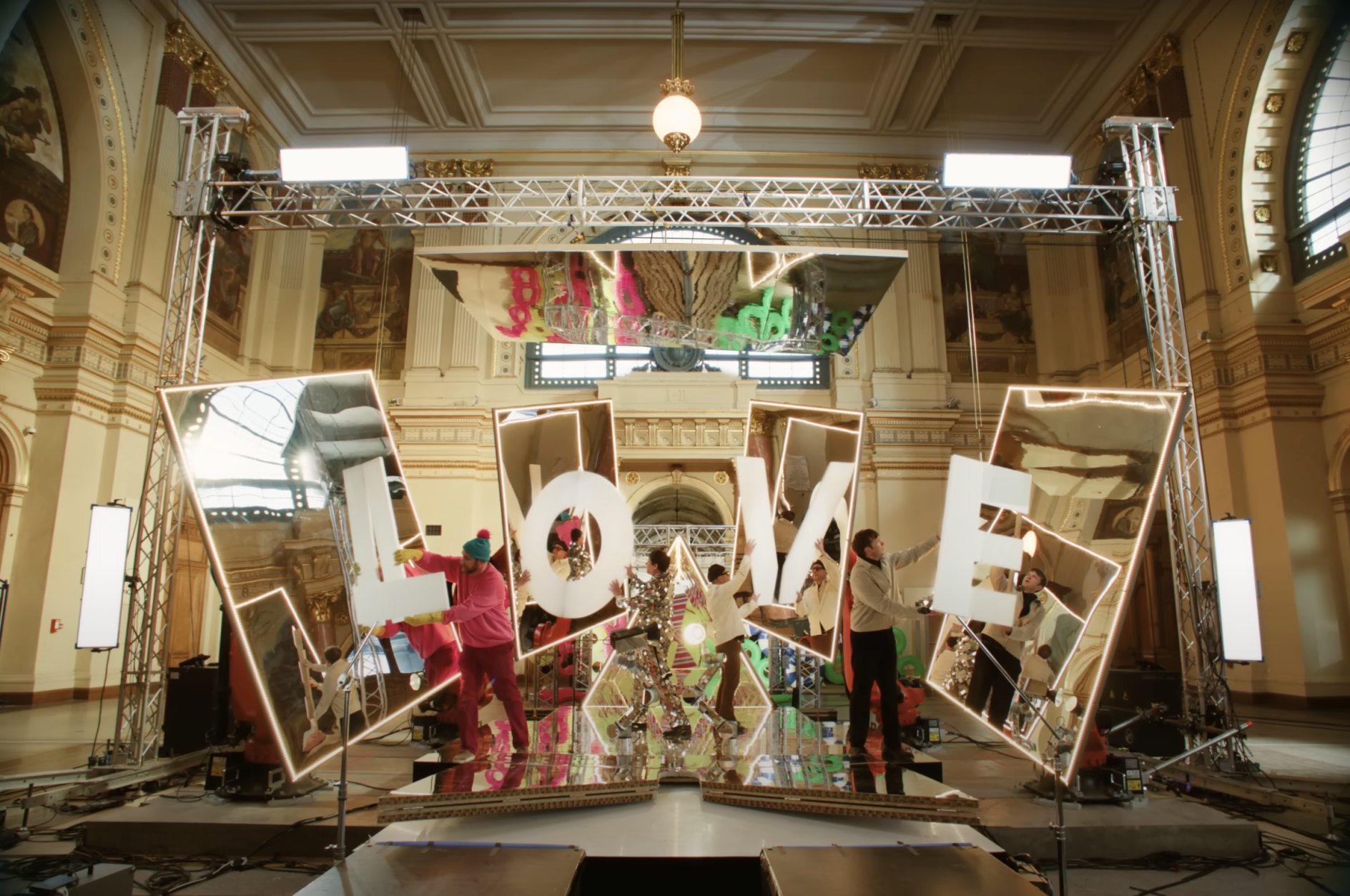 How OK Go used robots and mirrors to make 2025's most incredible music ...