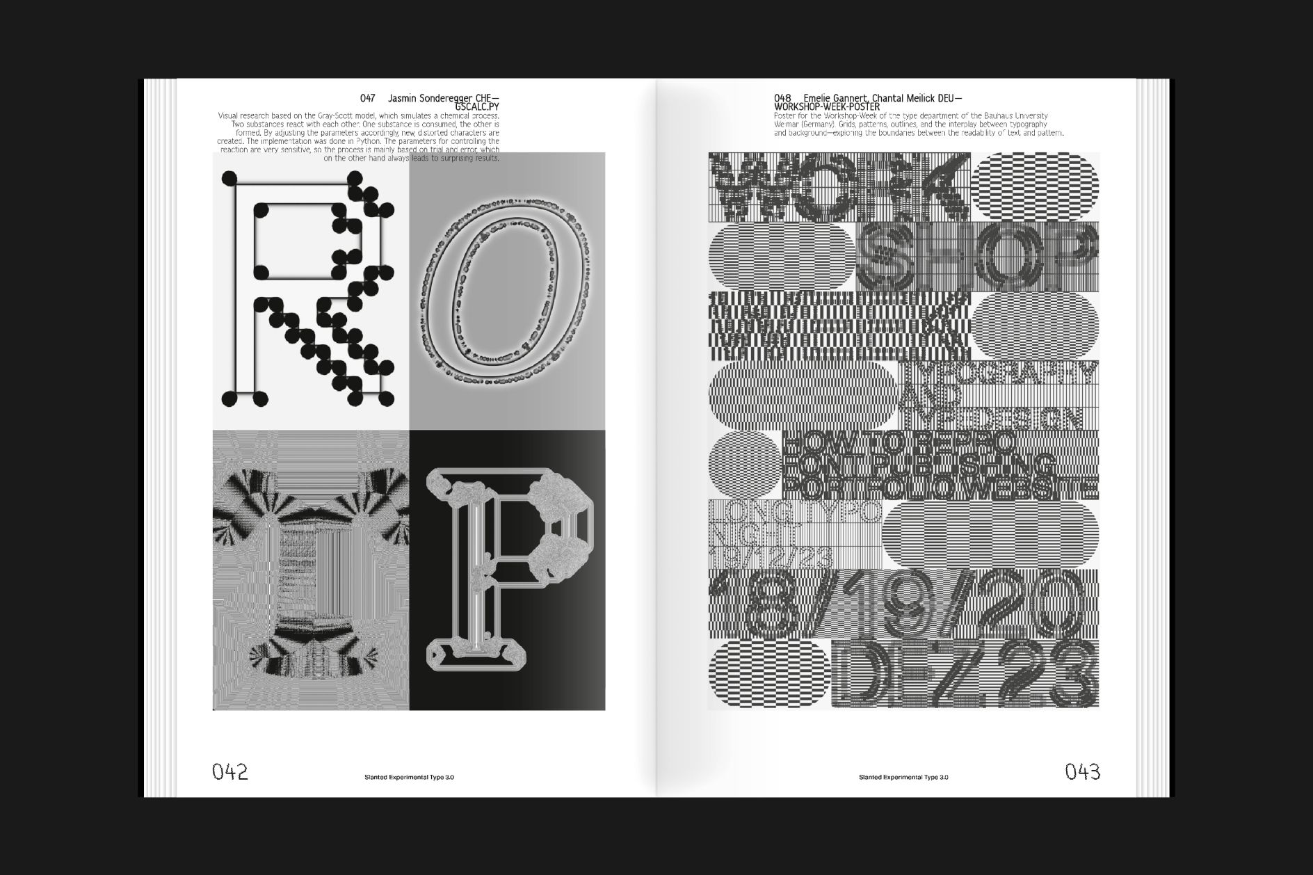 Slanted Experimental Type 3.0 pushes the limits of typography ...