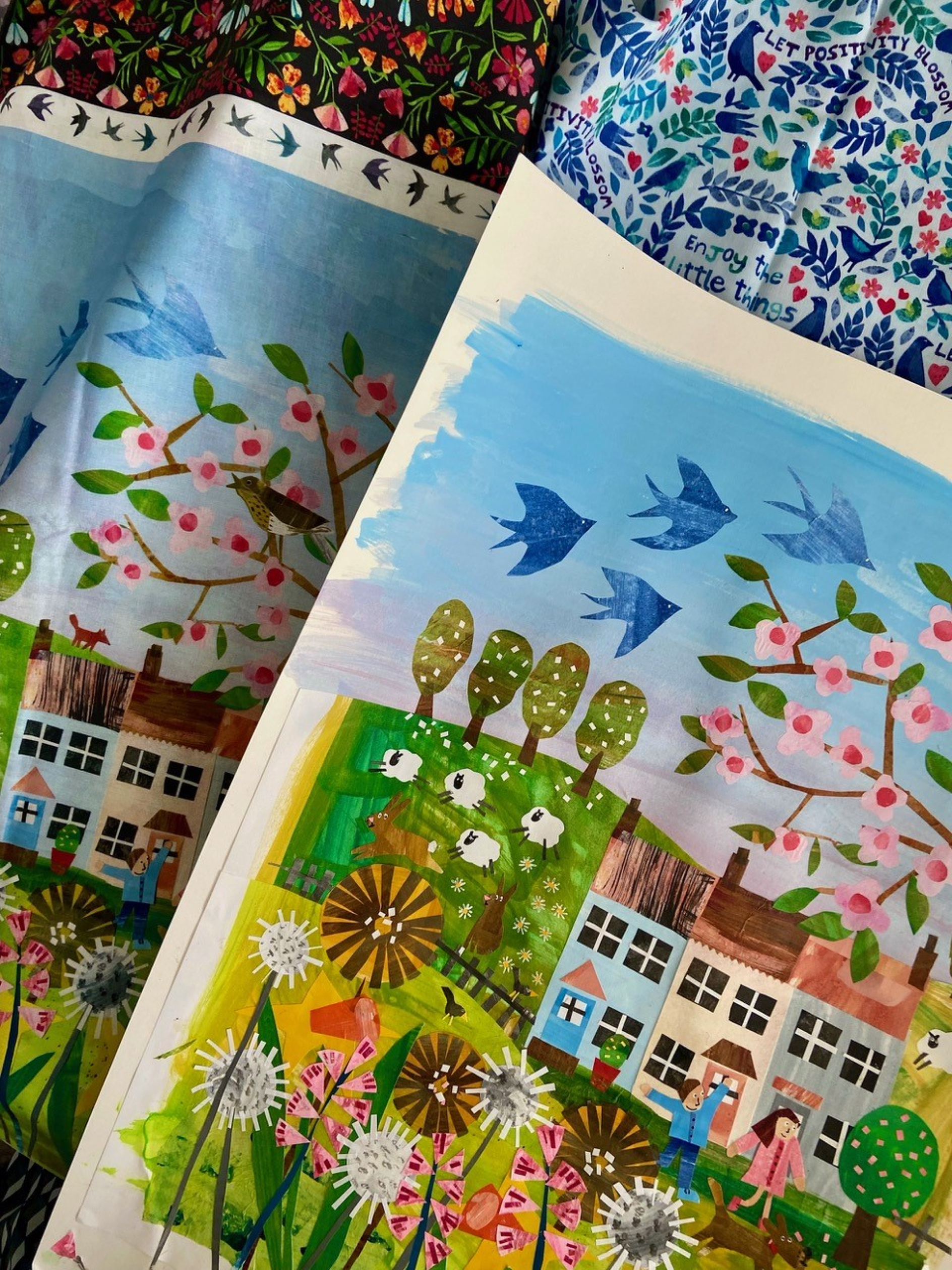 Tracey English on rediscovering her creativity, making collages, and ...