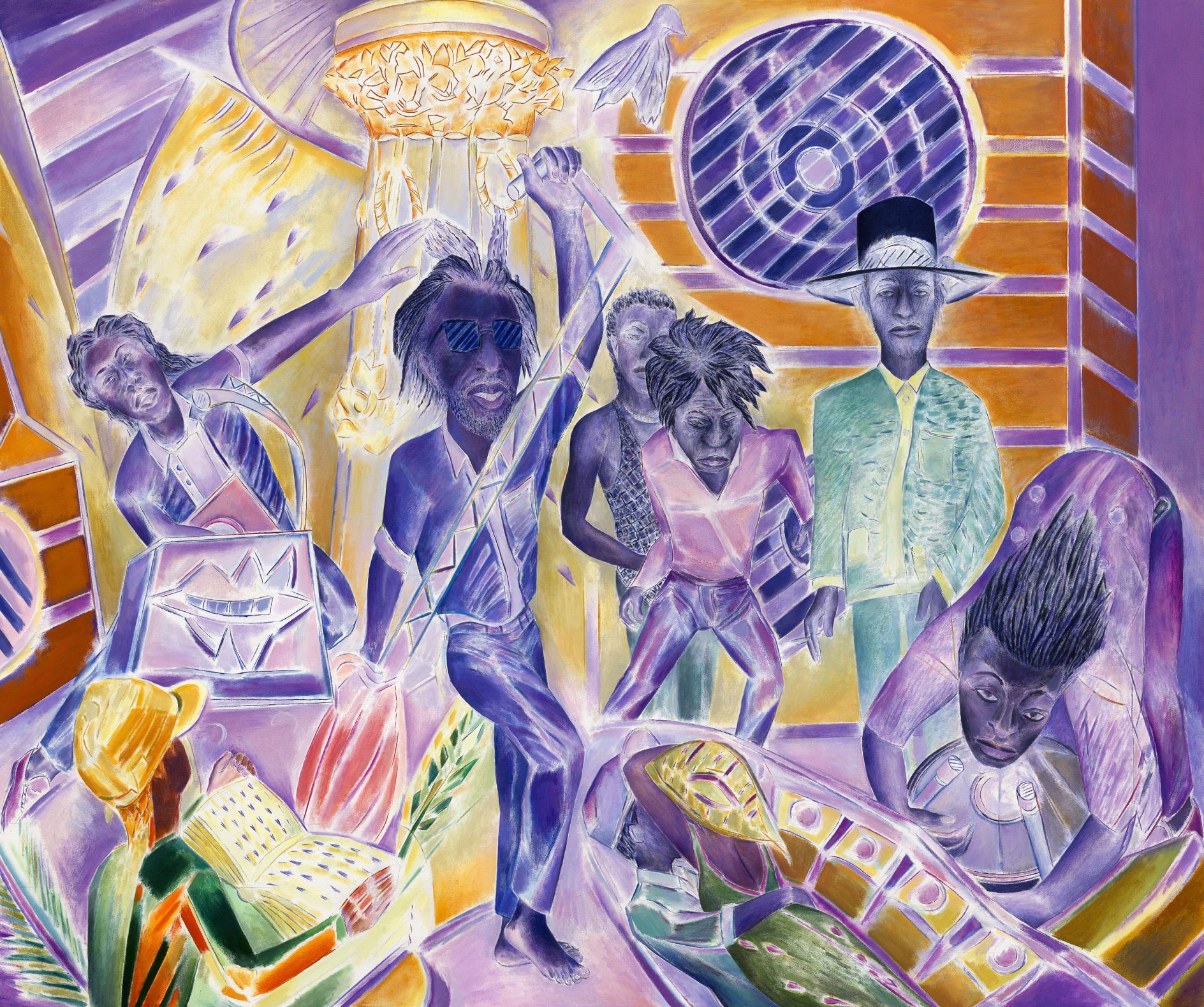 Artist Denzil Forrester melds the energy of '80s dub with themes of ...
