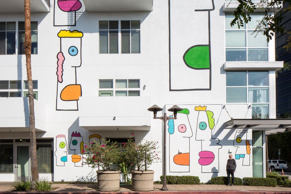 Freedom Boulevard: giant mural unveiled in Los Angeles by Berlin Wall ...