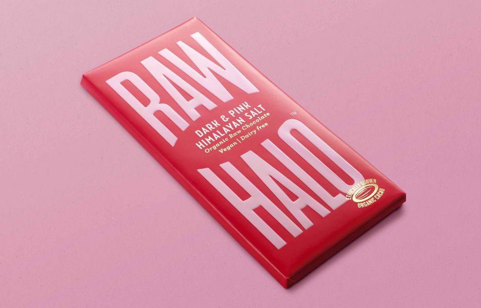 B&B studio designs an angelic identity for Raw Halo, a new vegan ...