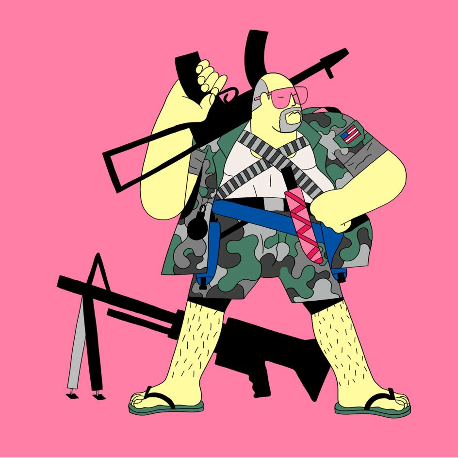 Quaranoids: Illustrations of 'socially distant humanoids' that have ...