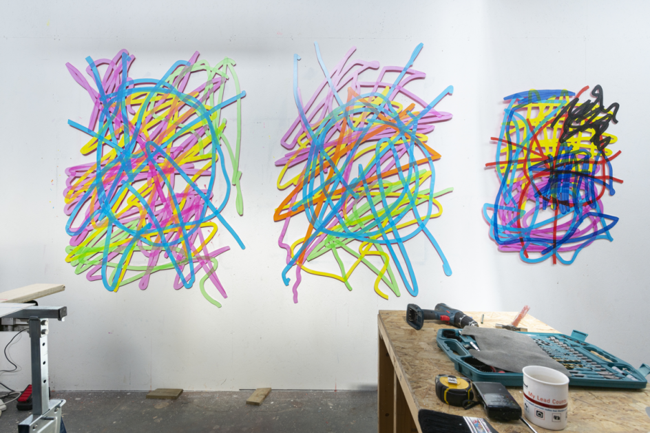 Inside the bright and colourful London studios of artists Ralph ...
