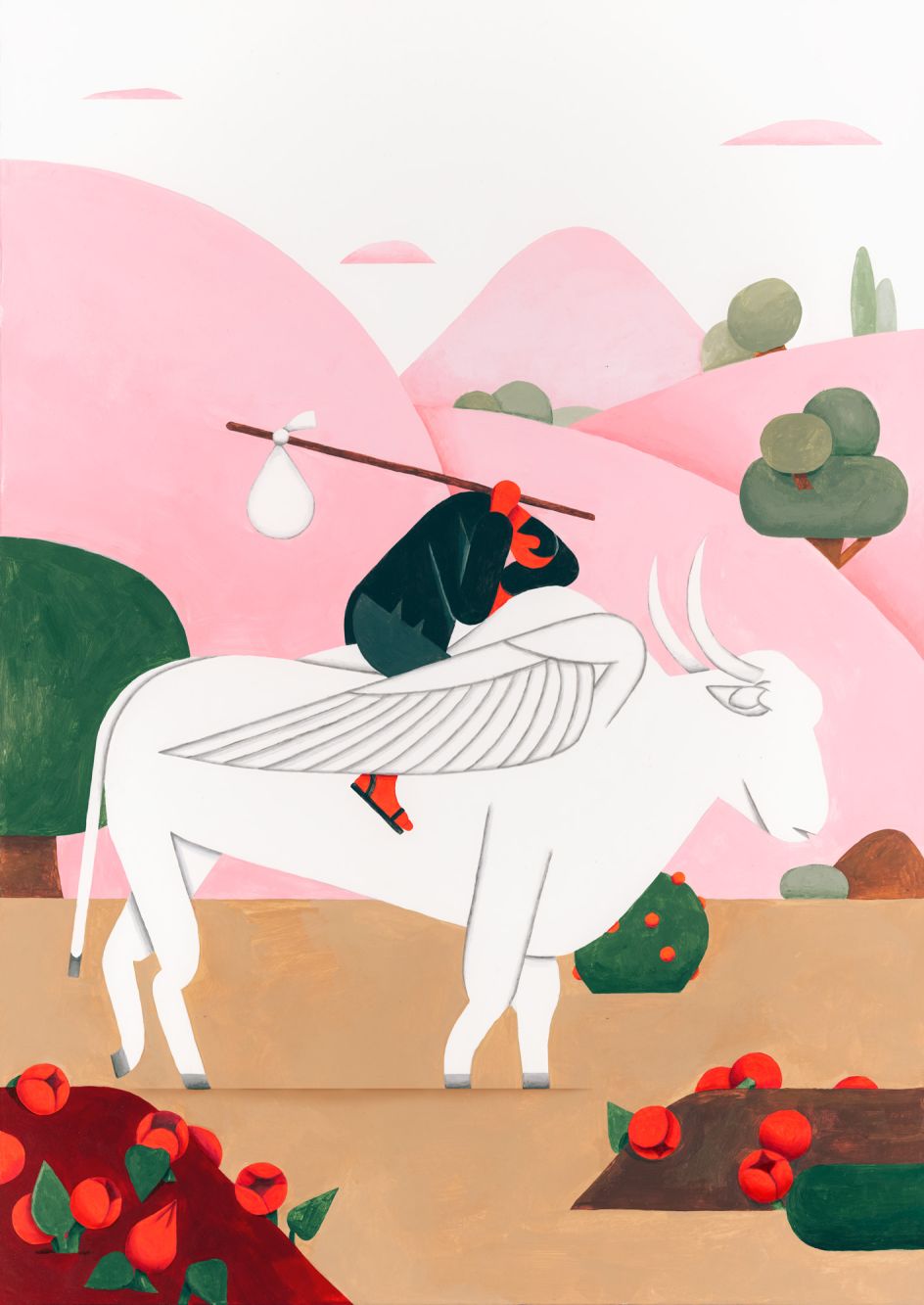 Bright and bubbly illustrations by Roberts Rurans full of bold colours ...