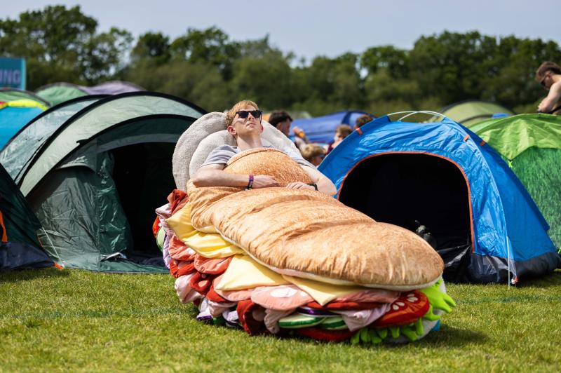 Subway's giant sandwich sleeping bag taps into Gen Z's cosy festival ...