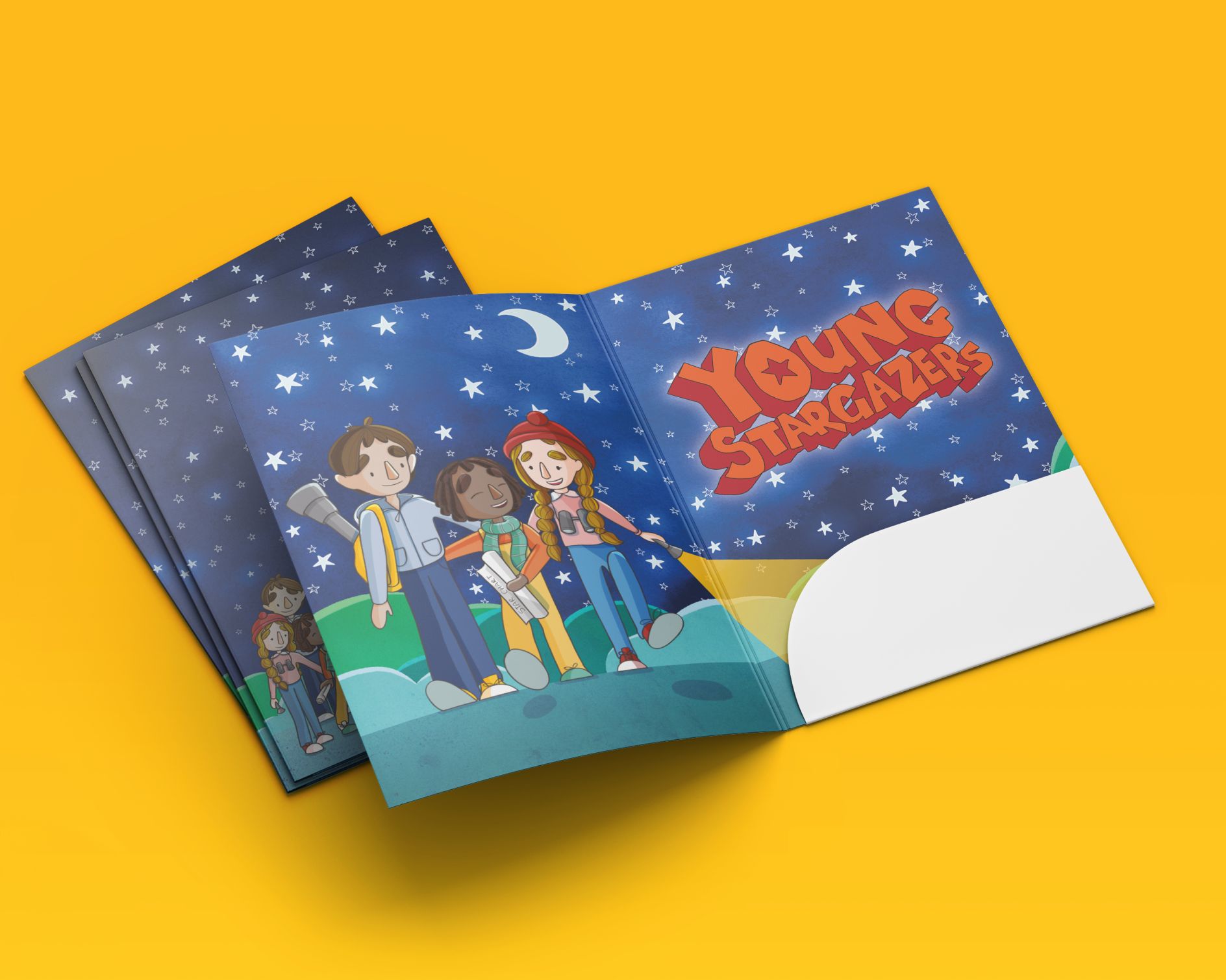 Young Stargazers playful new identity is a guiding star for youth ...