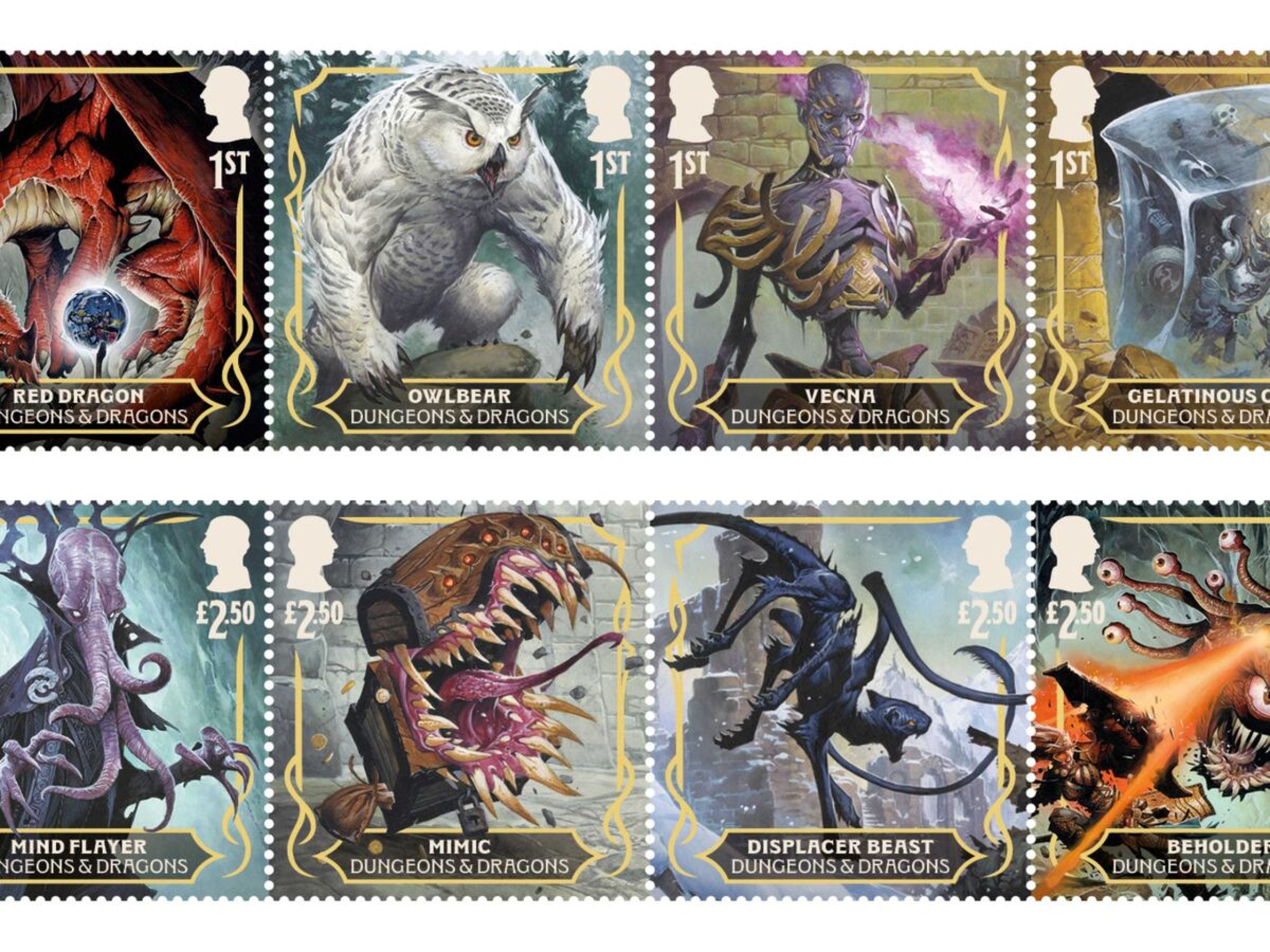 Fantasy artist Wayne Reynolds paints D&D stamps for Royal Mail ...