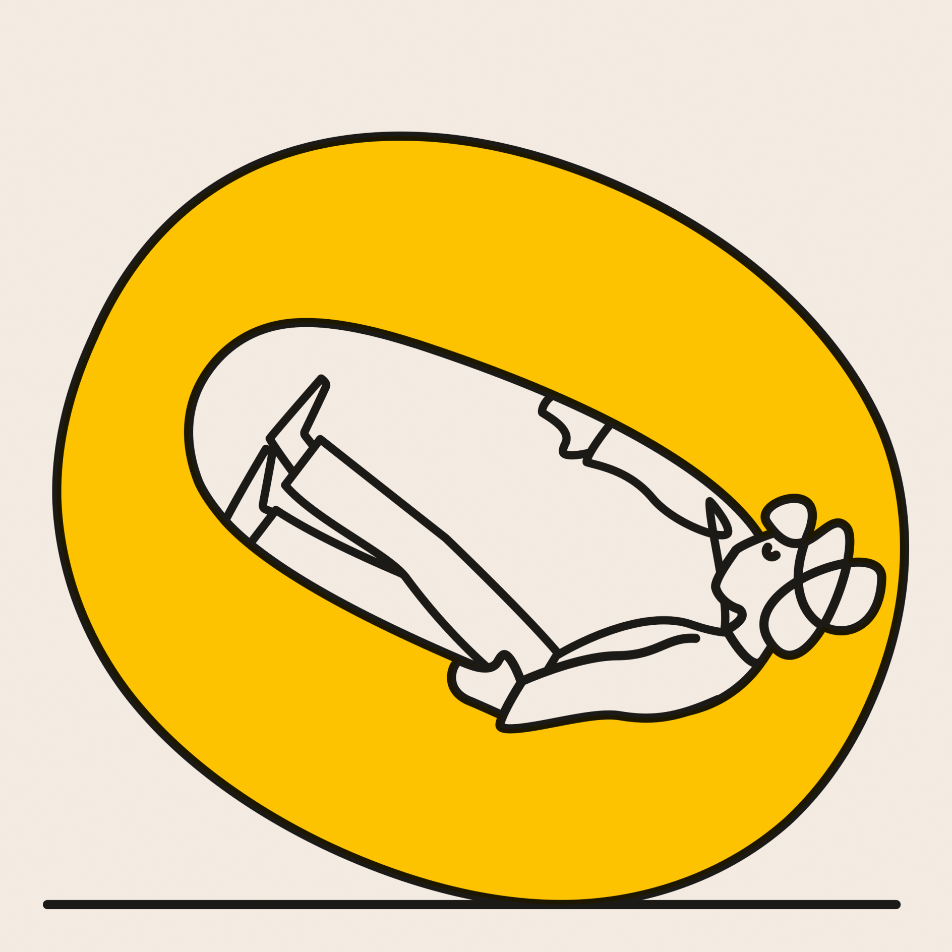 A line can be anything in the hands of illustrator Andy Goodman ...