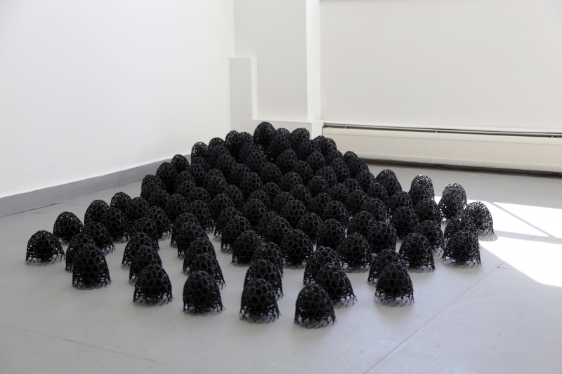 Presence: 3D miniature black creatures that seemingly invade a space ...