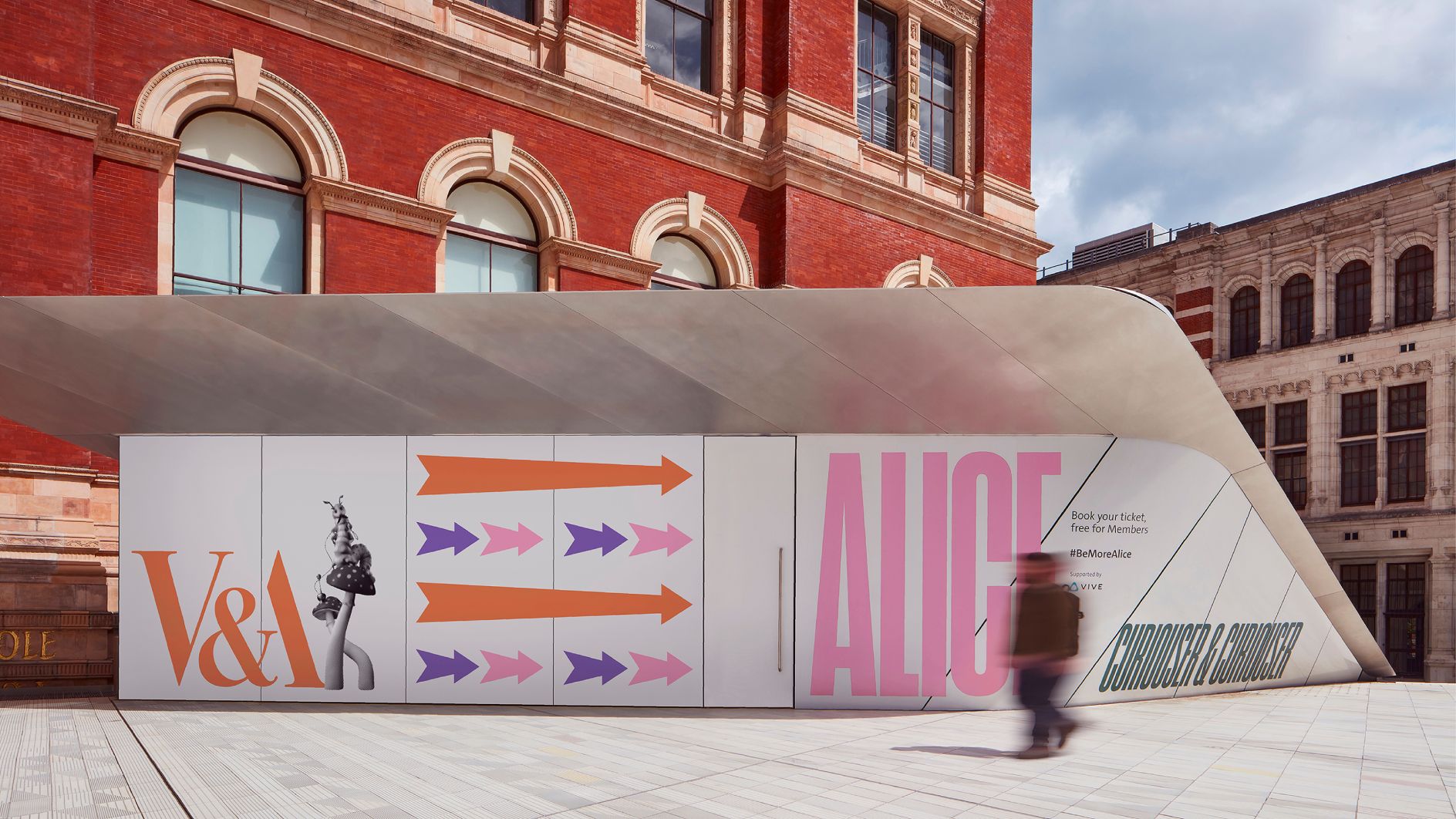 Tom Hingston's identity for the V&A's summer show is a fresh take on ...