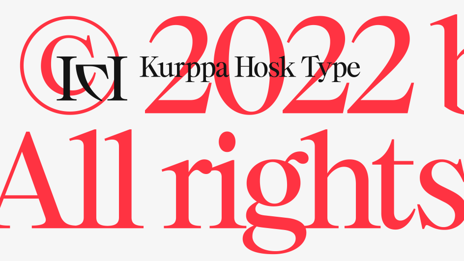 Kurppa Hosk aims to help brands stand out by launching its own type ...