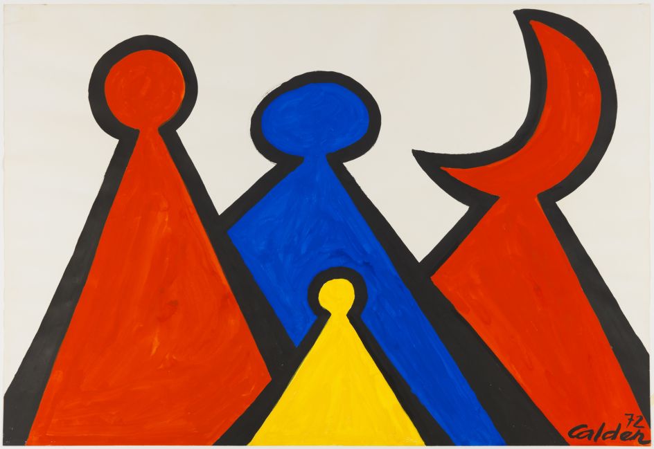 Calder on Paper: New exhibitions of gouaches on paper by Alexander ...