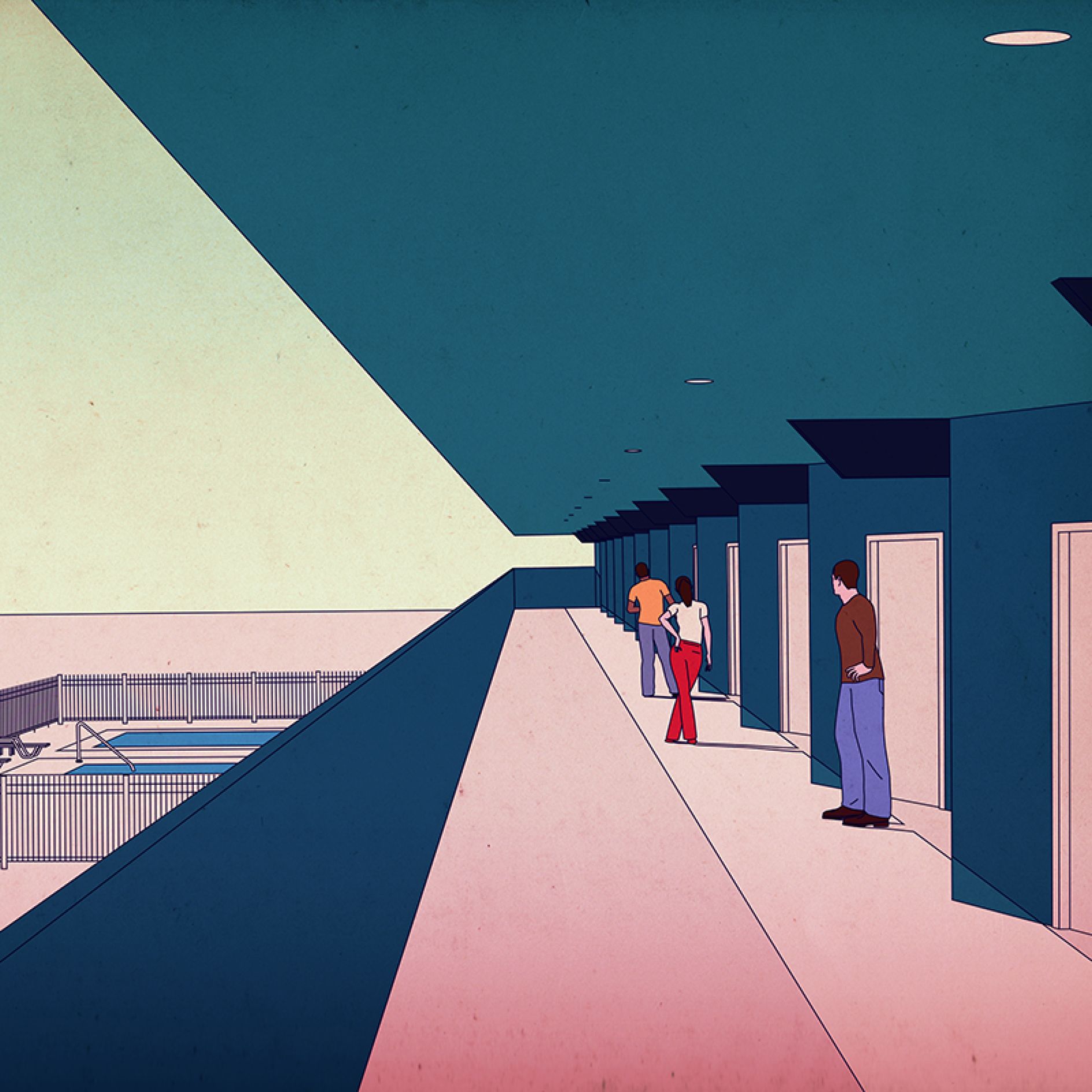 Digital daydreaming illustrated by California's Eric Petersen ...