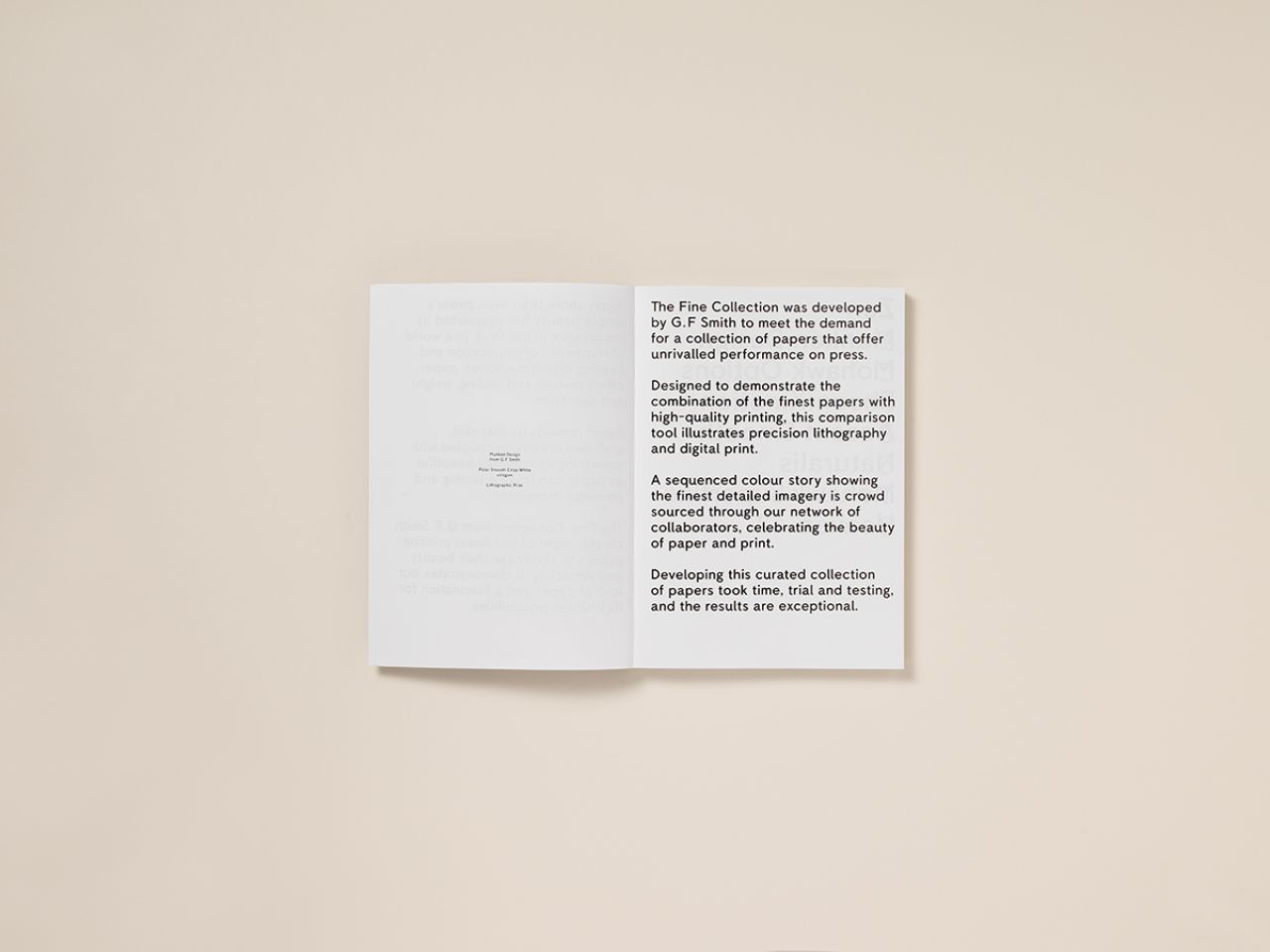 Fine Collection from G . F Smith: A showcase of the finest papers for ...