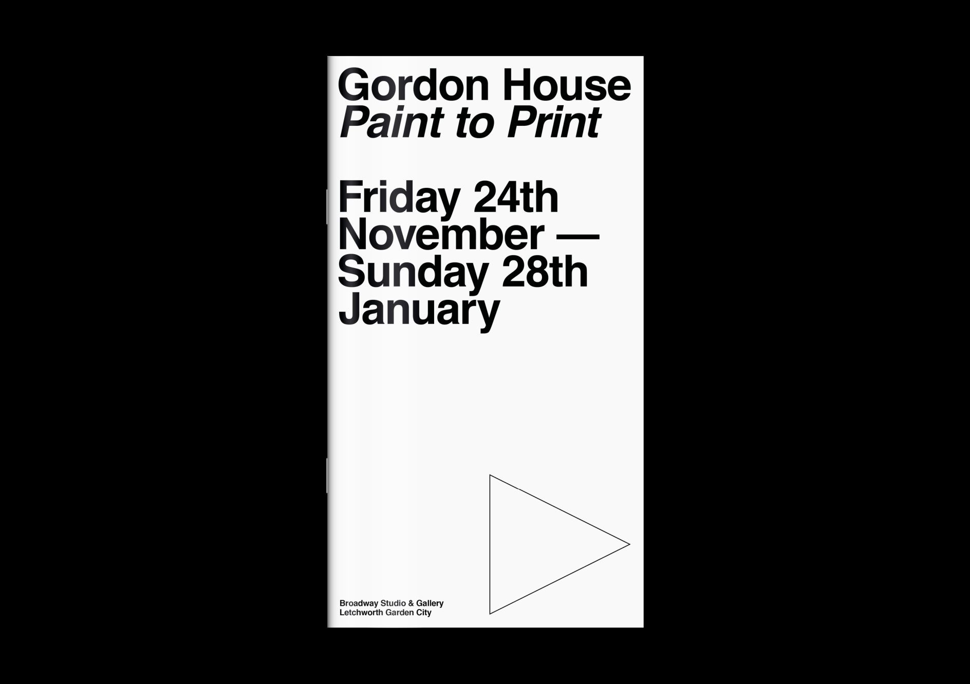 Reverting to Type: exhibition identity by The District inspired by '60s ...