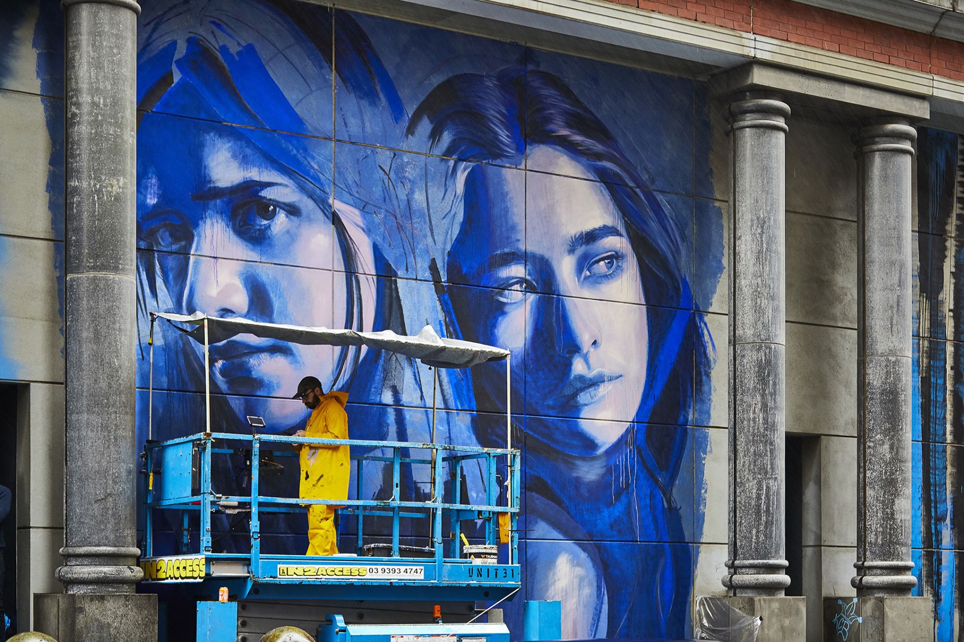 Australian artists unite to create Melbourne's first official street ...