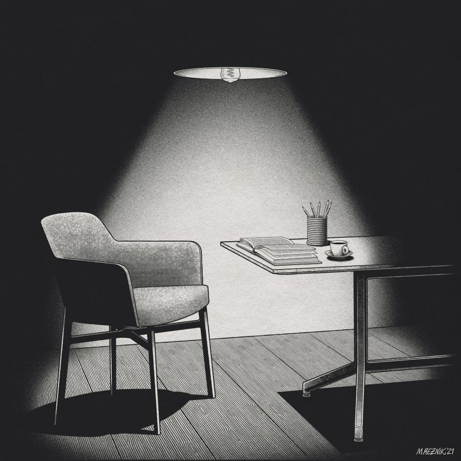 Martin Reznik brings a touch of film noir suspense to furniture design ...