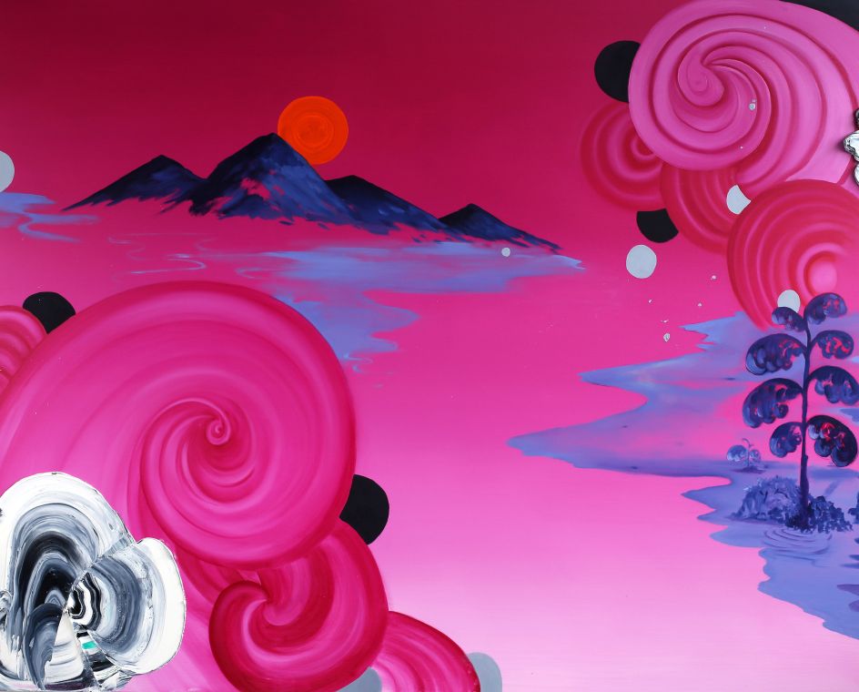 Paintings by Jane Rainey inspired by the ocean and traditional Japanese ...