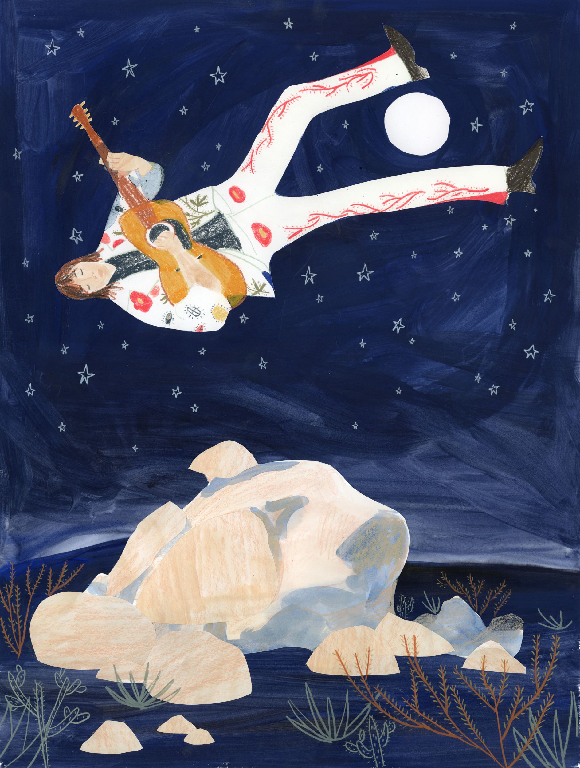 How living in the desert gave new life to Melissa Lakey's mixed-media ...