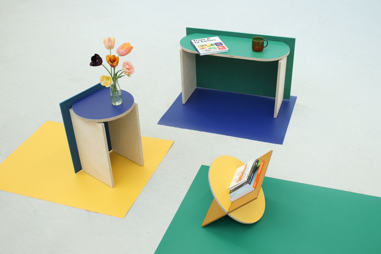 Plaey Workshop brings us its first range of self-assembly furniture for ...