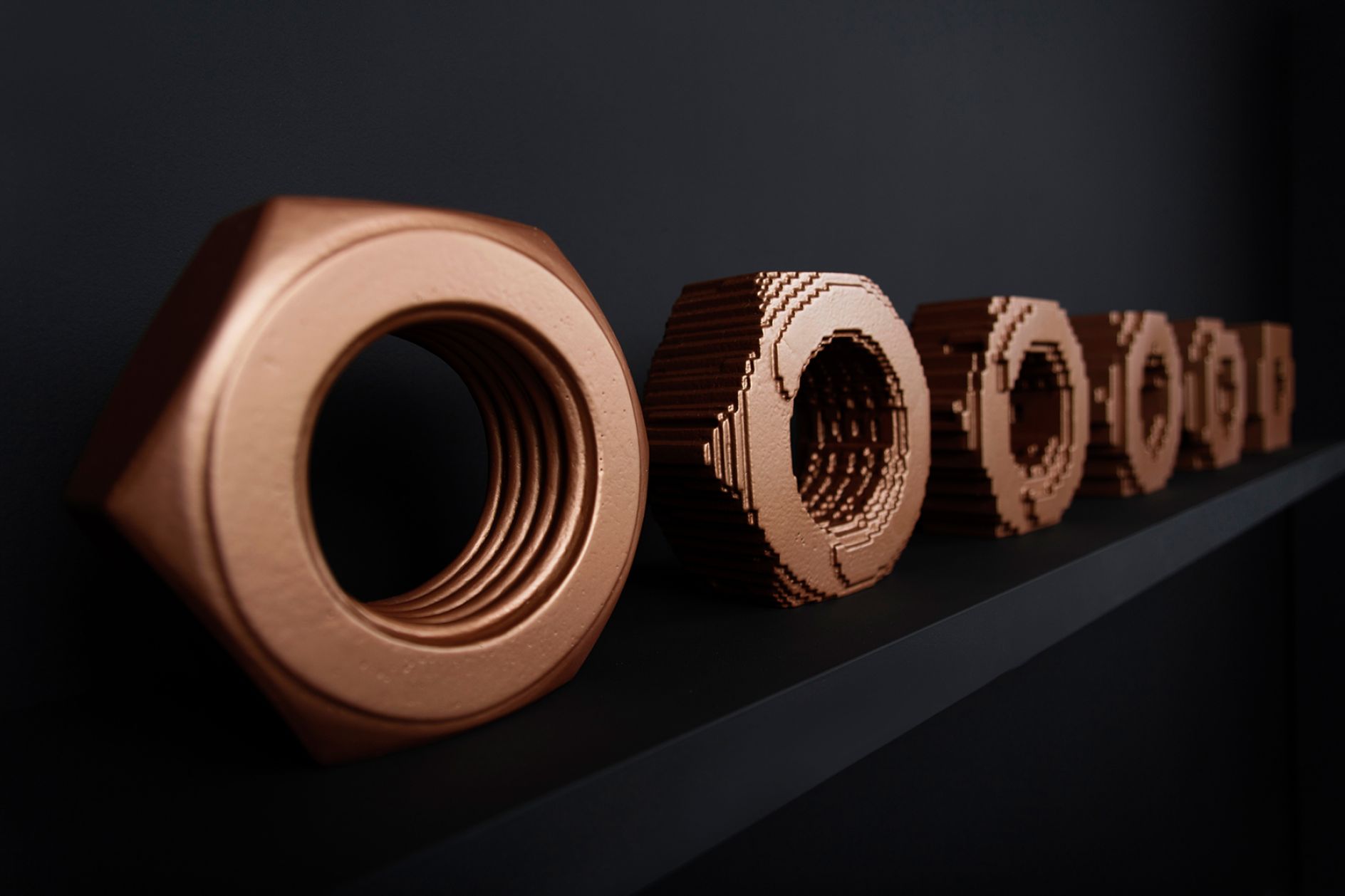 Collection of paintings and sculptures explores visible reality through ...
