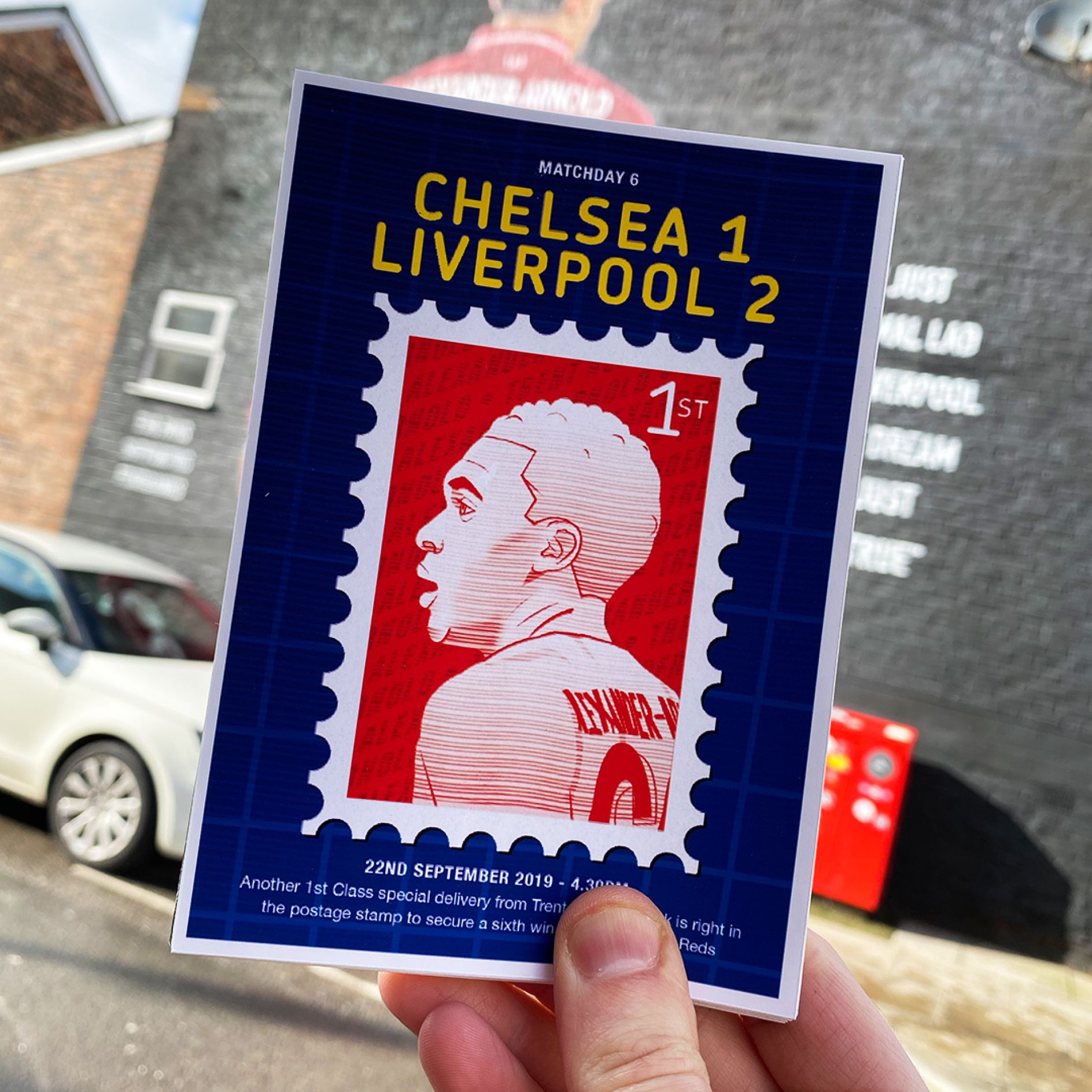 Dave Will's illustrated Liverpool FC postcards that celebrate the ...