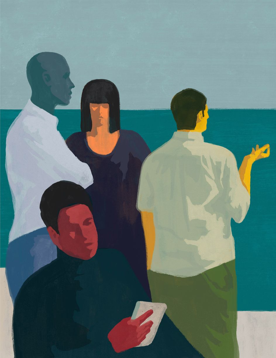 Dramatic illustrations that focus on colour and light by Tom Moore ...