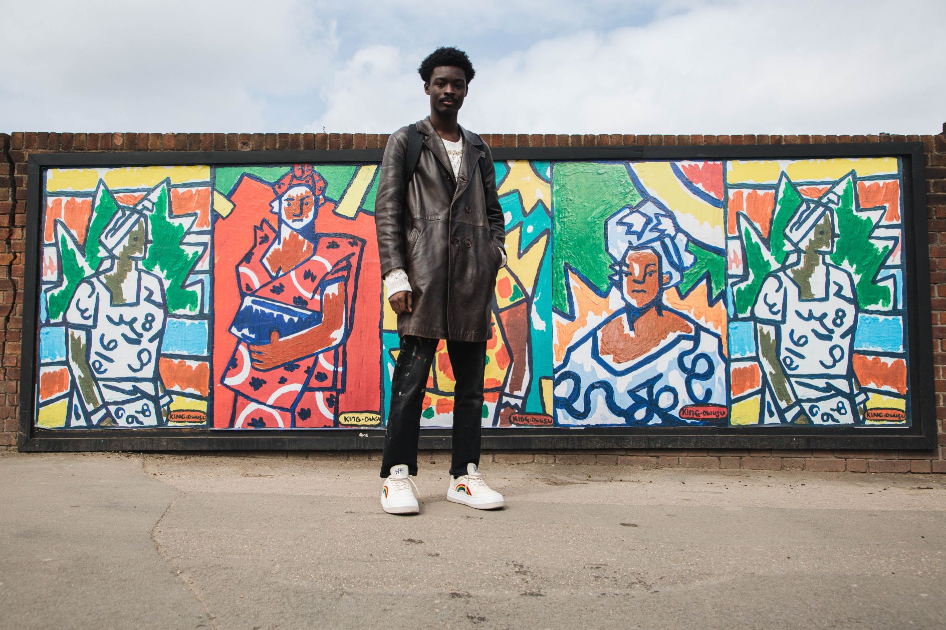 King Owusu creates loving portraits in tribute to the 'strong women' in ...
