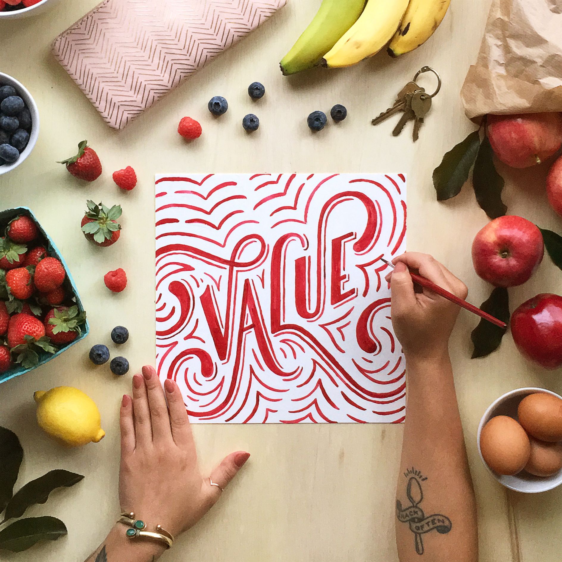 Lettering legend Lauren Hom on the importance of switching up your ...