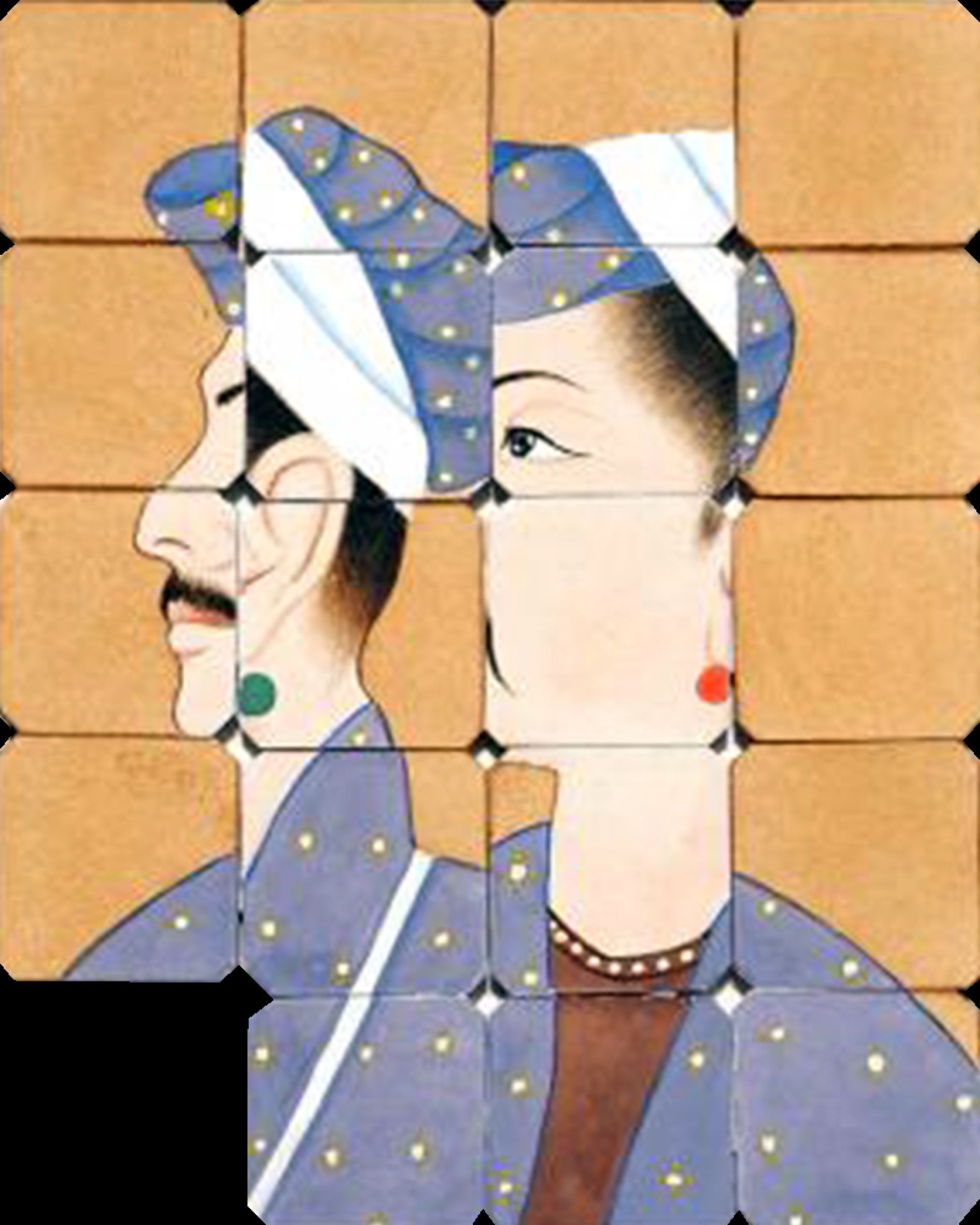 Amjad Ali Talpur invites you to try and solve his puzzling portrait ...