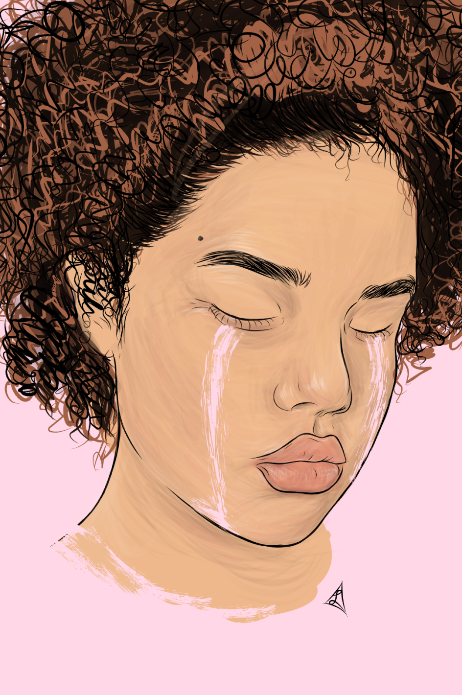 Illustrations of women that prove the eyes are the windows to the soul ...