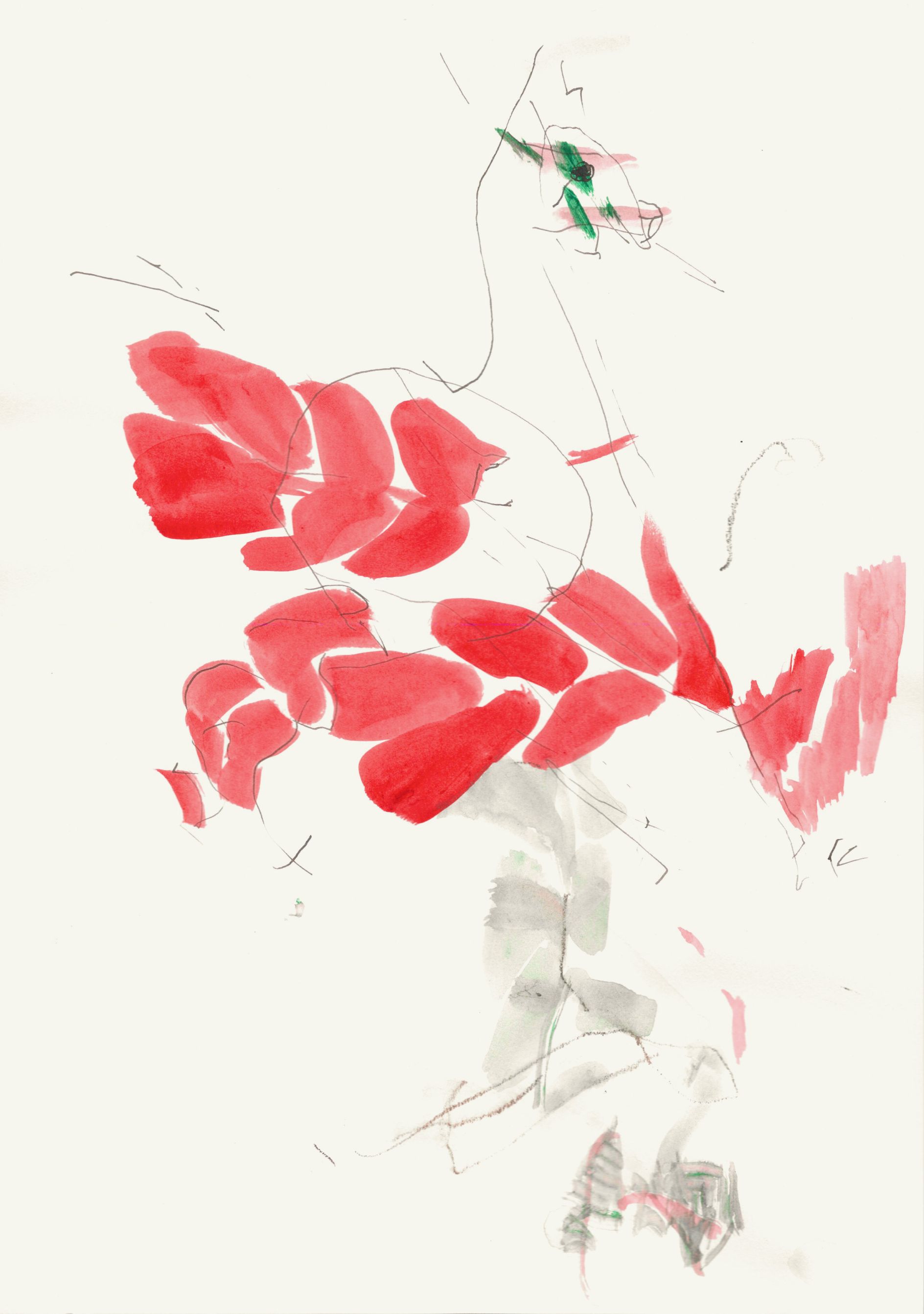 Keiko Kimoto's experimental paintings are a delicate expression of pure ...