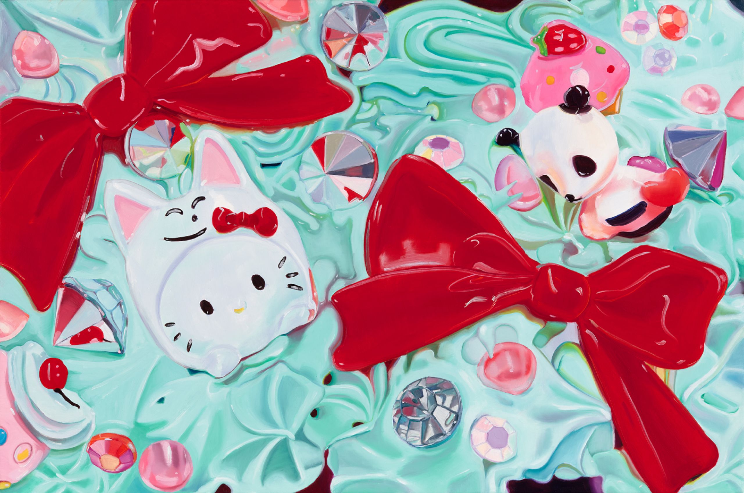 Striking collection of oil paintings by Ingrid V. Wells responds to ...