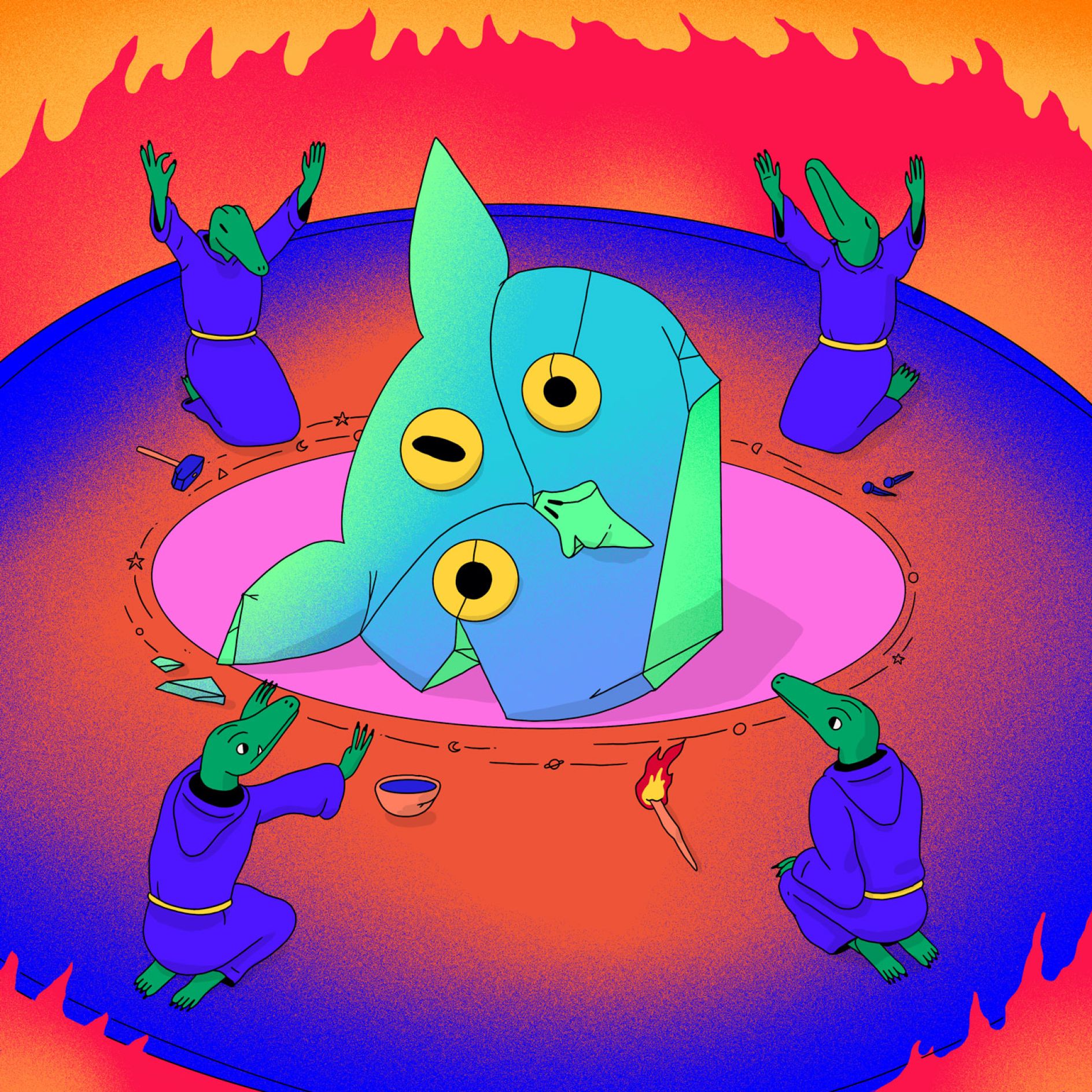 In Miriam Persand’s bizarre world, alligators, rats and pigeons rule ...