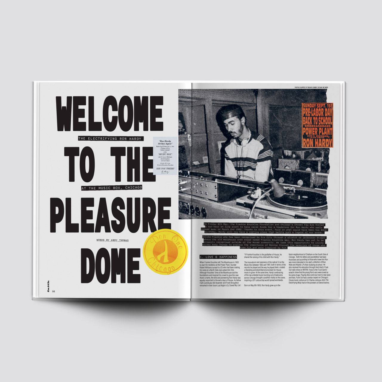 Faith: music's most respected zine relaunched with DIY scrapbook ...