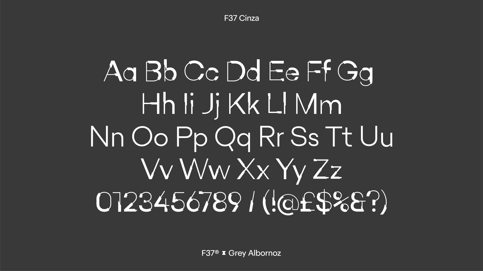 F37's new collaborative typeface collection is unlike any you've ever ...